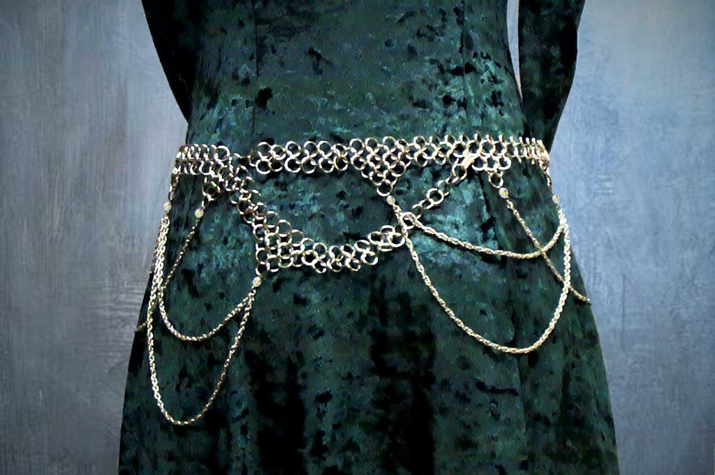 Three Tiered Chainmaile Belt (BT6) – Mardigan's Maile